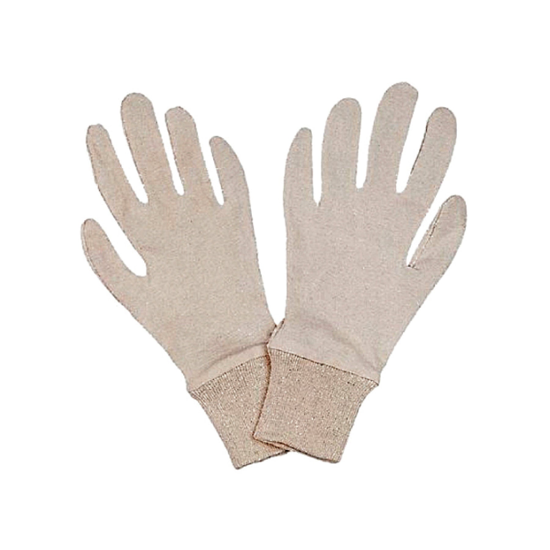 Beige cotton gloves store