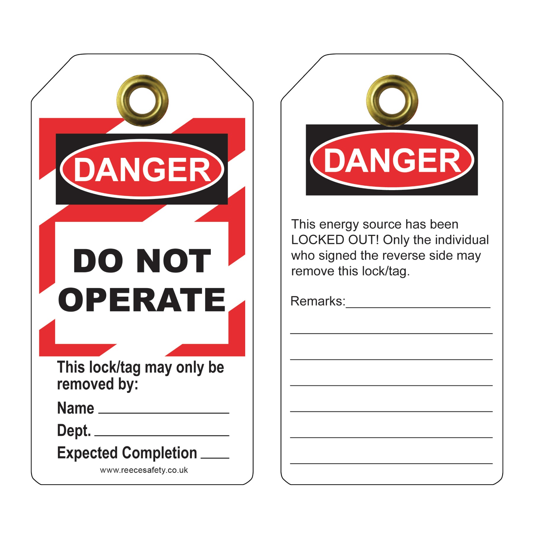 Reusable Tuff Tags (pack 10)